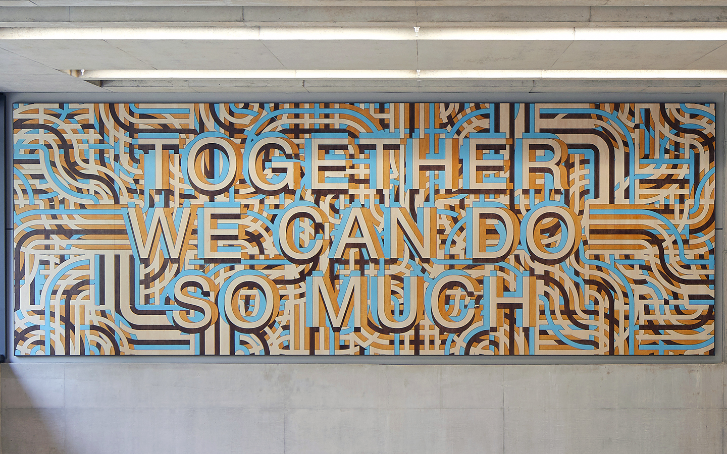 Together we can do so much – Mark Titchner